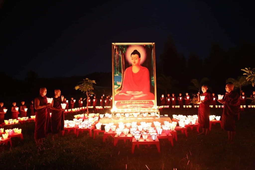 ဒေါက်တာ အရှင်နန္ဒမာလာ ဘိဝံသ သီတင်းကျွတ်လပြည့် အဘိဓမ္မာအခါတော်နေ့ ပြင