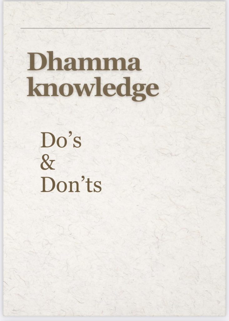 ဒေါက်တာ အရှင်နန္ဒမာလာ ဘိဝံသ | “Gems of Wisdom” Dhamma Knowledge